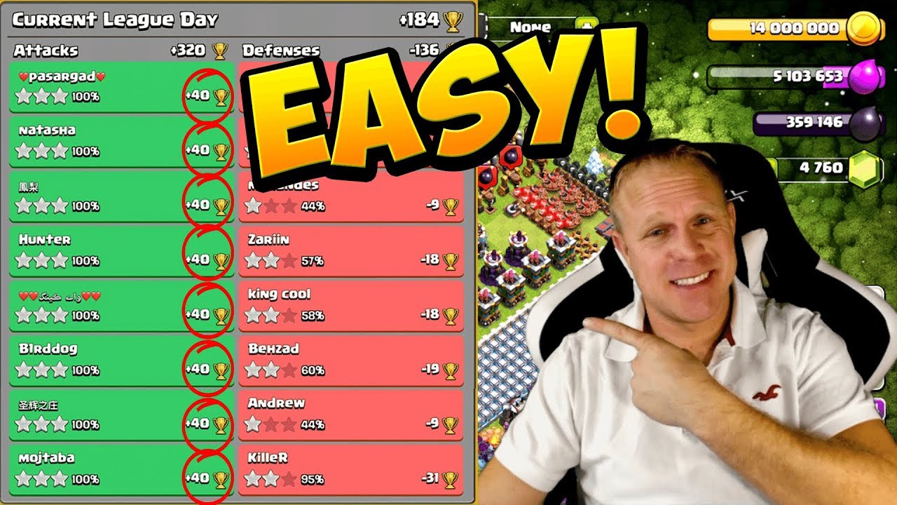 I Went Perfect in Legends With This New TH13 Attack Strategy! Best Town ...